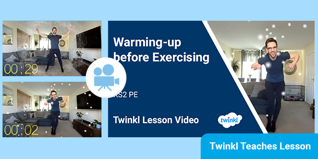 FREE! - KS2 (Ages 7-11) PE: Warm-up Video Lesson