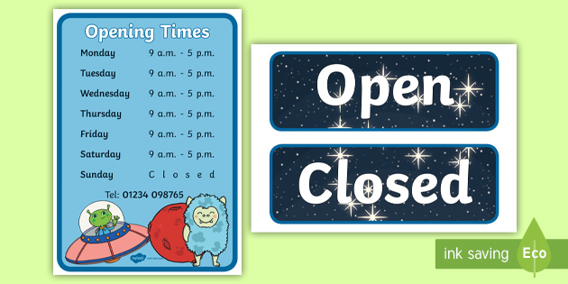 Space Travel Agents Role Play Signs (teacher made)