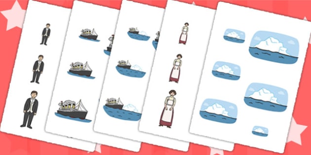 The Titanic Size Ordering (teacher made)