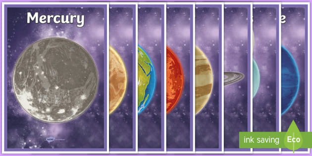 The Planets Display Posters (teacher made)