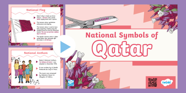 National Symbols of Qatar PowerPoint (teacher made)