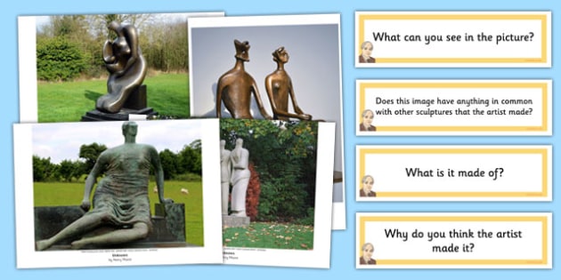 Henry Moore WW2 Pictures and Sculpture Images - Photo Pack