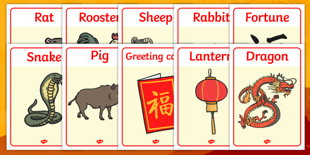 Chinese New Year Display Posters (teacher made)