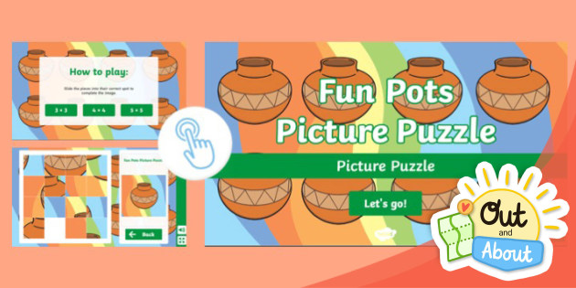 FREE! - Fun Pots Picture Puzzle (teacher made)