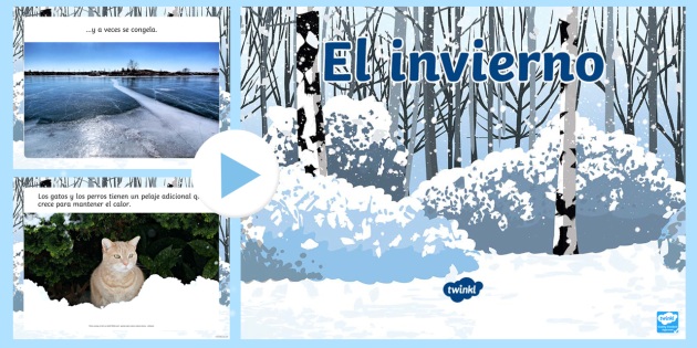 Winter Information PowerPoint-Spanish (teacher made)