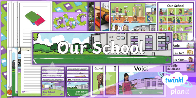 French: Our School Year 3 Additional Resources