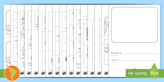 New Student Welcome Activity Booklet English/Spanish