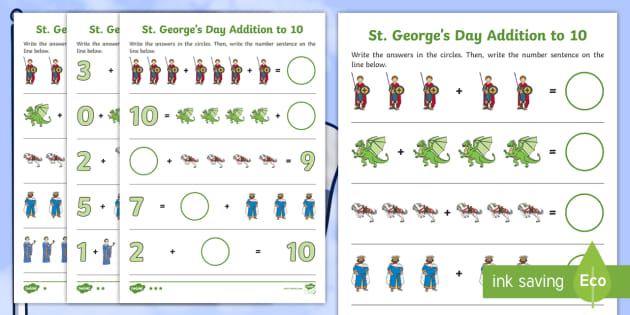 St. George's Day Worksheets • Twinkl.co.uk