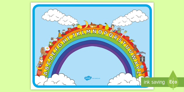 FREE! - Rainbow Sounds Display Posters - rainbow, sounds, display, poster