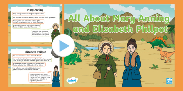 Kindergarten Mary Anning & Elizabeth Philpot PowerPoint