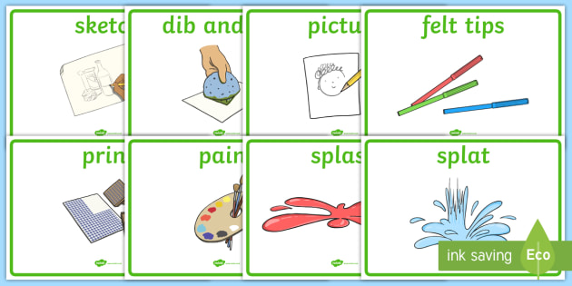 FREE! - 👉 Creative Area Word Display Posters