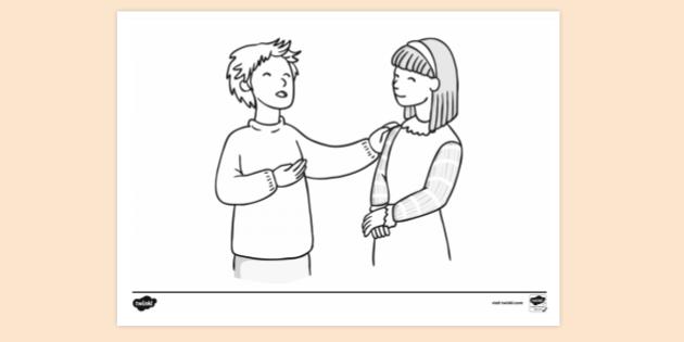 FREE! - How Are You? Colouring Sheet | Colouring | Twinkl Resources