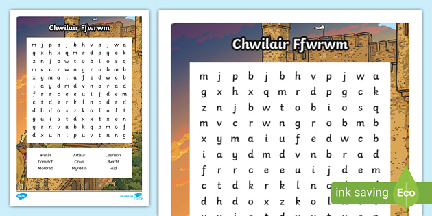 FREE! - Ffwrwm Word Search Activity | Twinkl (teacher made)