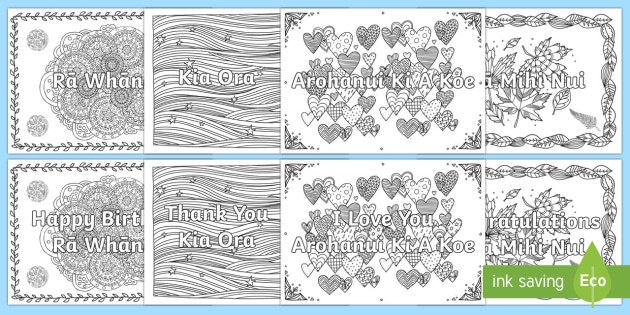 Greetings Mindfulness Colouring Activity (teacher made)