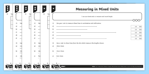 Mixed Unit Conversion Worksheet Volume And Capacity Word Problems For