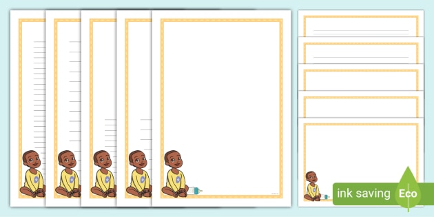 FREE! - Printable Baby Shower Border - Parents