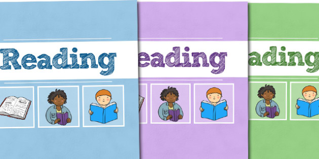 A4 Reading Divider Covers