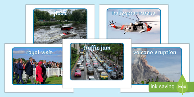 News Story Prompt Pictures (teacher made)