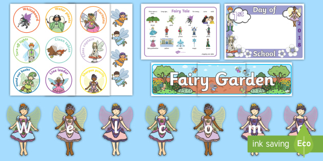 Back To School Fairy Resource Pack (teacher made)