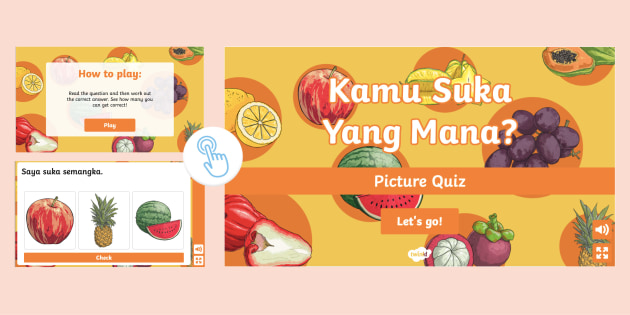 Identifying Preferences Interactive Quiz - Indonesian Fruit