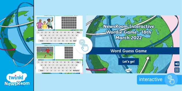 NewsRoom Interactive March Weekly News Game - 18th March