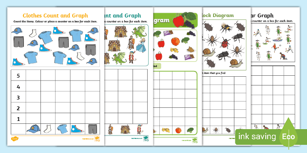 Year 2 Collecting and Graphing Data Worksheet