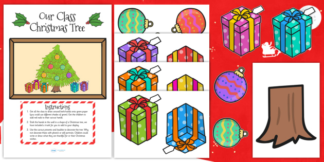 Our Class Christmas Tree Pack