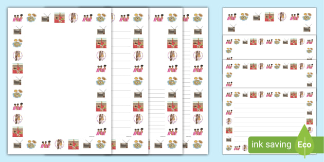 1960s Page Borders (Teacher-Made)