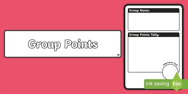 Blank Group Points