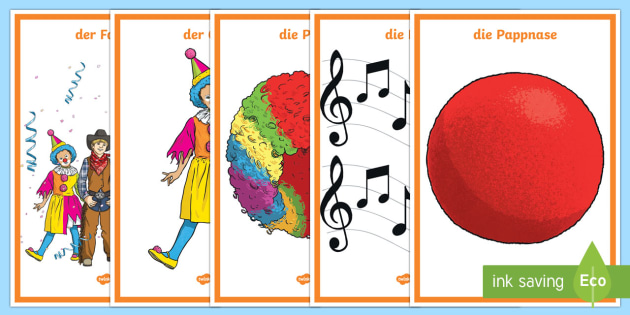 Carnival in Germany Display Posters