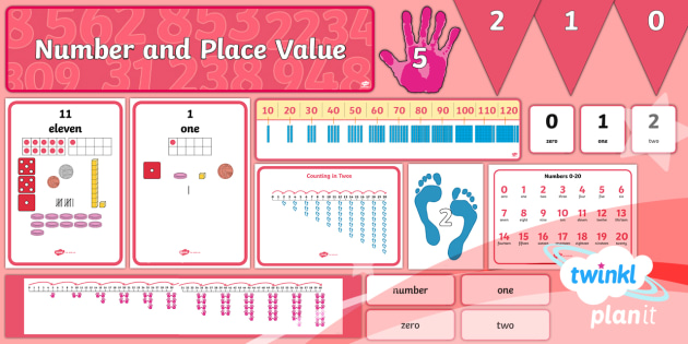 PlanIt Maths Y1 Number and Place Value Display Pack