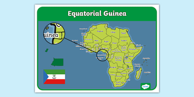 Africa Map Equator
