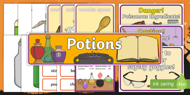 Witch and Wizard Potion Workshop Role Play Pack