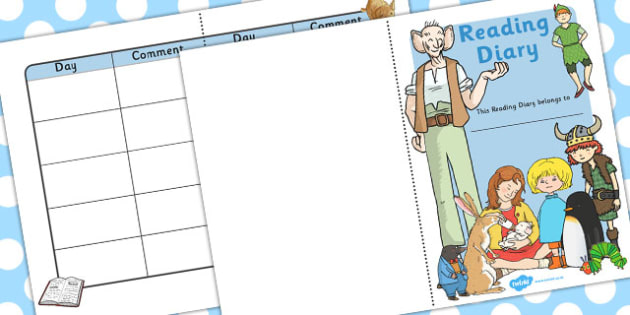 School Role Play Reading Diary (teacher made)