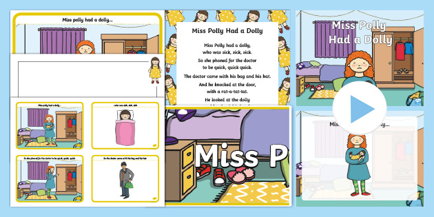 Miss Polly Had a Dolly Resource Pack (teacher made)