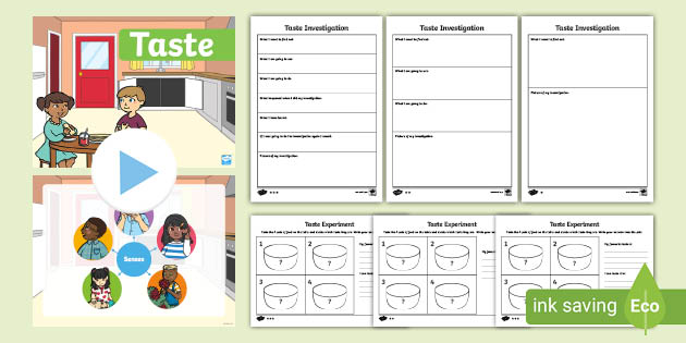 Science Senses 5 Tastes PowerPoint (teacher made)