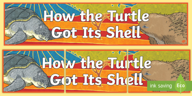 * NEW * Aboriginal Dreamtime How the Turtle Got Its Shell