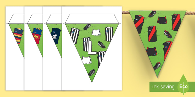 AFL Grand Final Display Bunting - australian, sport, event, national
