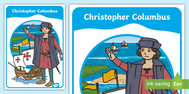 Christopher Columbus Display Poster (teacher made)