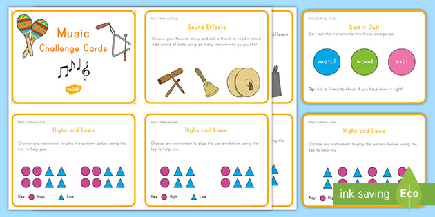 Kindergarten Music Class Worksheets