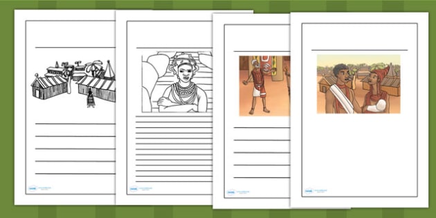 History of Benin Edo Version of Events Story Writing Frames