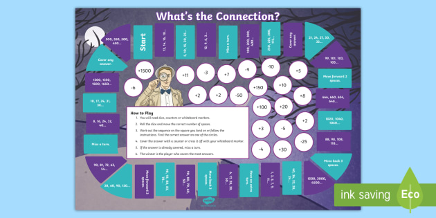 What's the Connection? Board Game (teacher made)