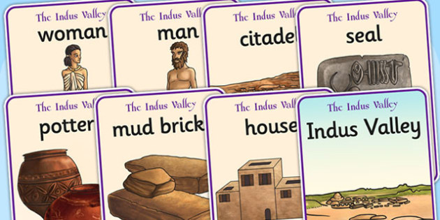 The Indus Valley Display Posters (teacher made)