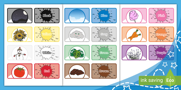 Simple Colour Matching Card Game (teacher made)