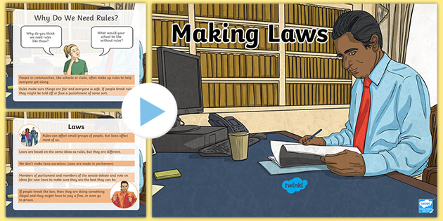 Australian Parliament: Making Laws PowerPoint