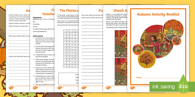 Autumn Activity Booklets | twinkl.com.au