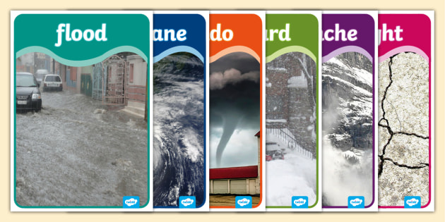 Extreme Weather Interactive Word Search - Twinkl