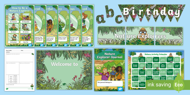 Nature Explorer Theme Activities - Parents - F-2