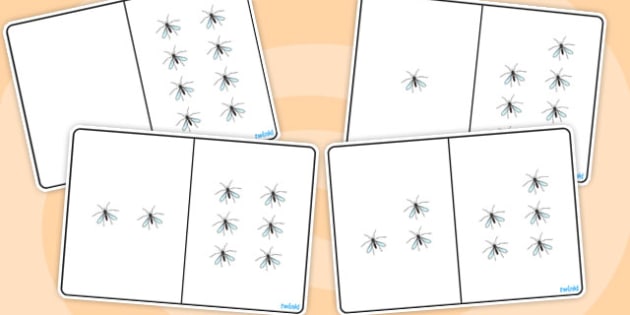 Crane fly Counting Number Bonds to 8