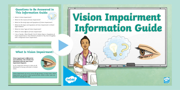 Visual Impairment PowerPoint - Teaching Resources